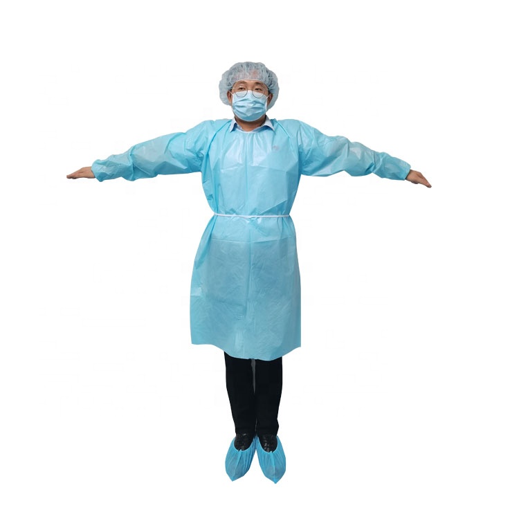 Nonwoven Fabrics Patient Surgical Gown Uniform Scrub Sets for Hospital