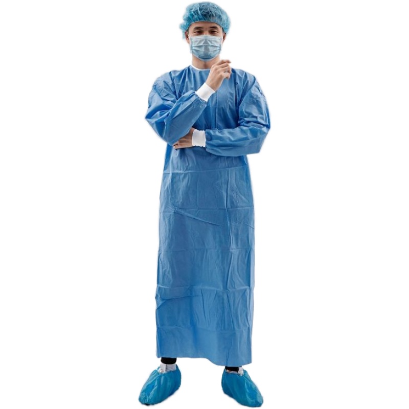 Disposable Patient Medical Isolation Gown