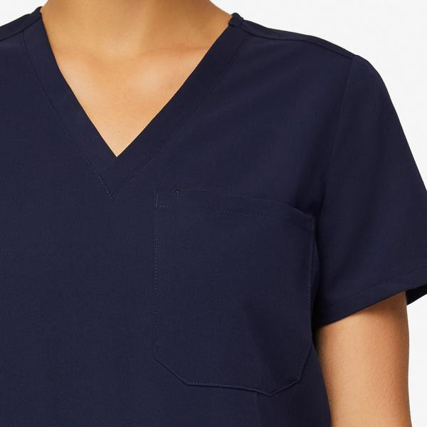 Stretch Scrubs Navy Blue Scrub Suits Stylish Uniform